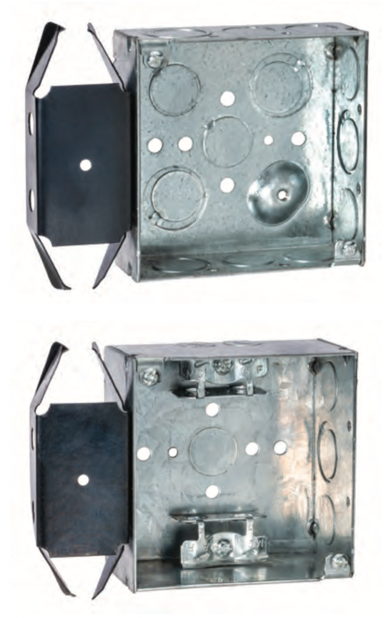 New Square Mounting Plates Topaz Expands Box Supports Line - Electrical ...