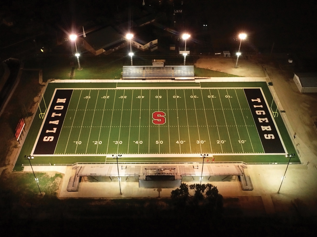 AEON LED – Slaton High School Football Field Case Study - Electrical ...