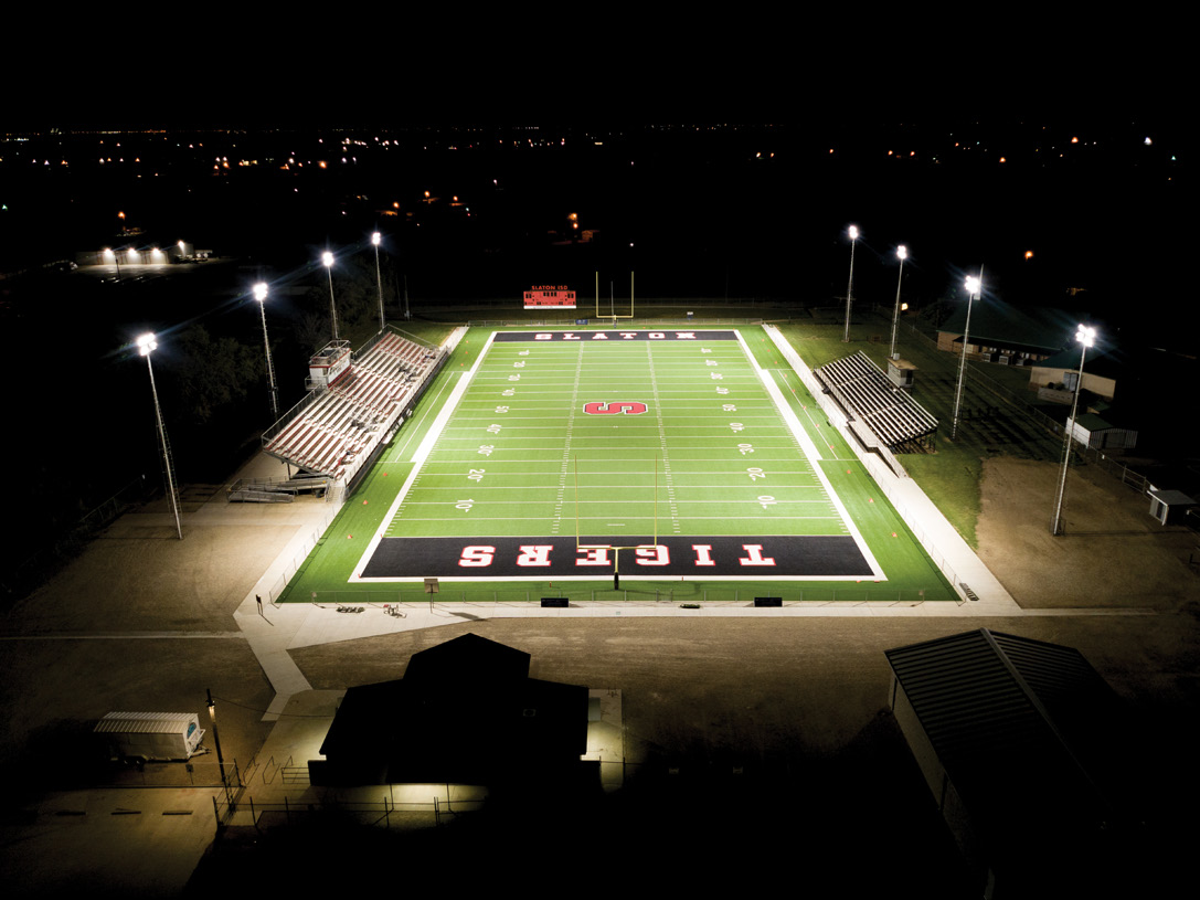 AEON LED – Slaton High School Football Field Case Study - Electrical ...