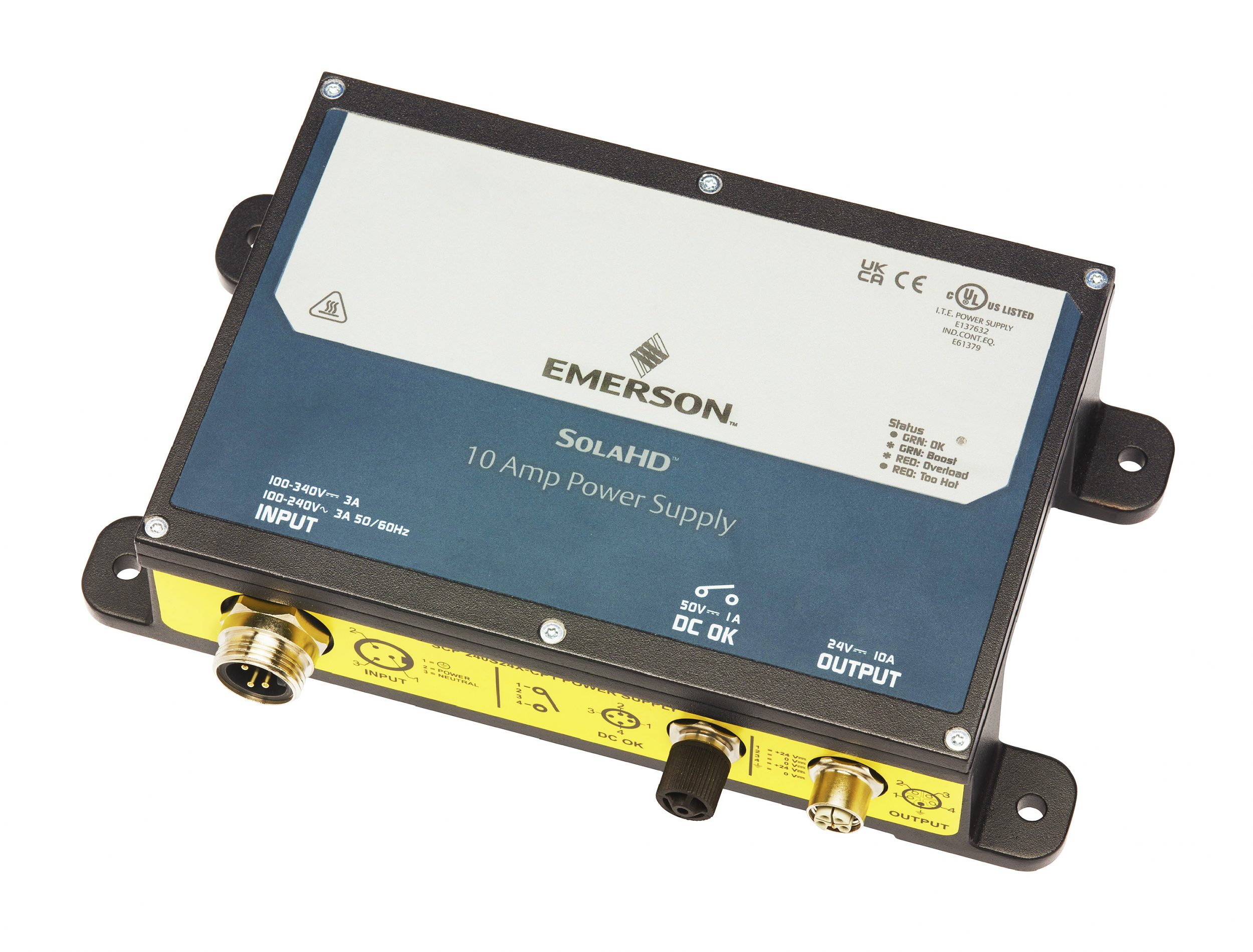 Emerson Launches Stand-Alone Power Supply with L-Code Connections for ...