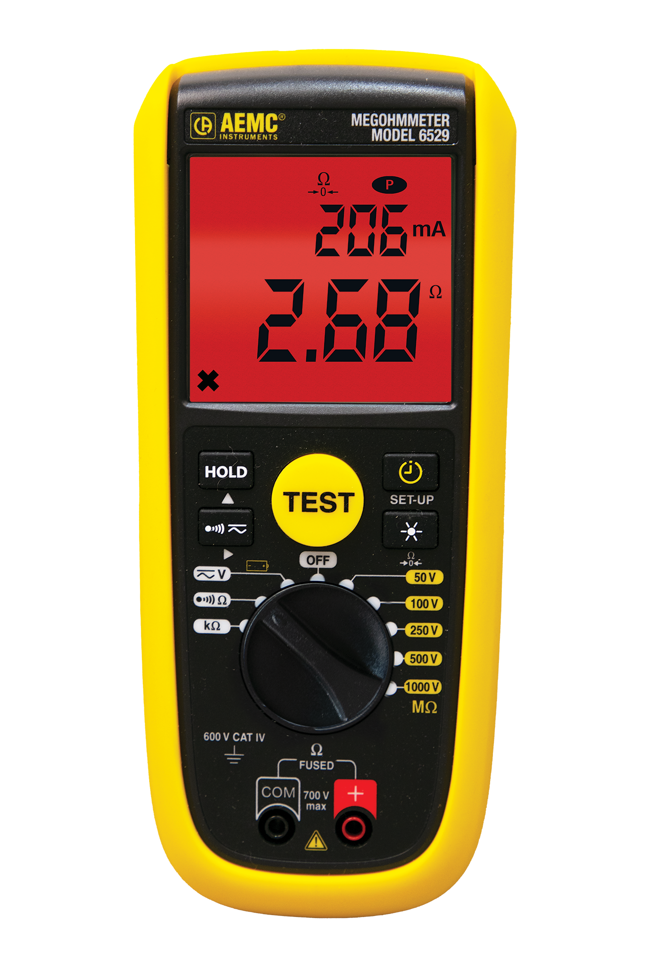 AEMC® Instruments has a New Hand-held Megohmmeter/Multimeter Model 6529 ...