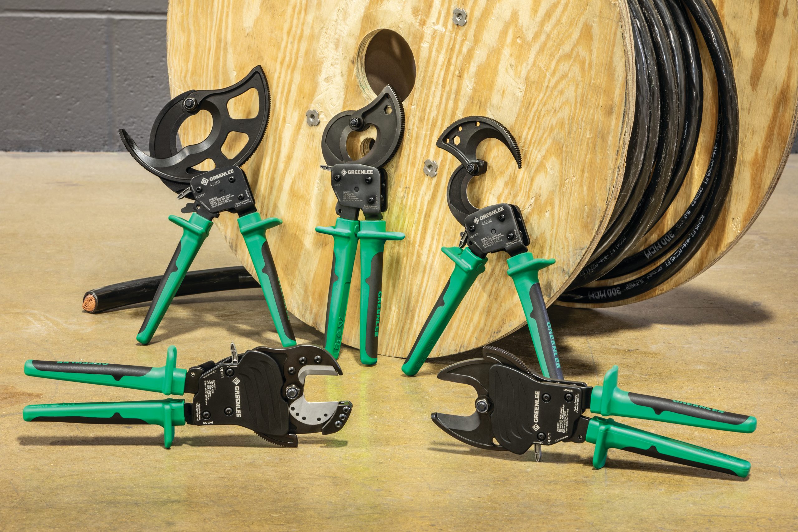 Greenlee® Introduces High-Performance Ratchet Cable and ACSR Cutters ...